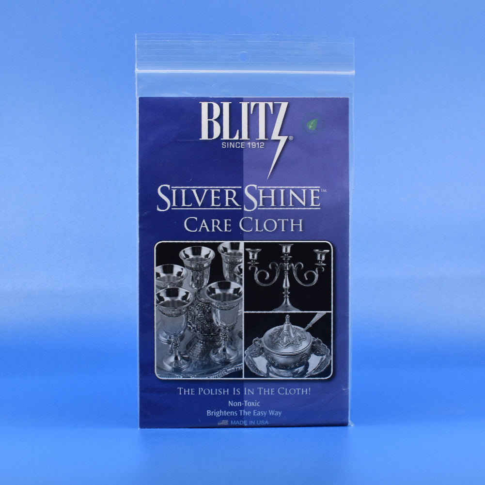 Blitz Sterling SilverShine Polishing Cloth – Blitz Manufacturing Inc.