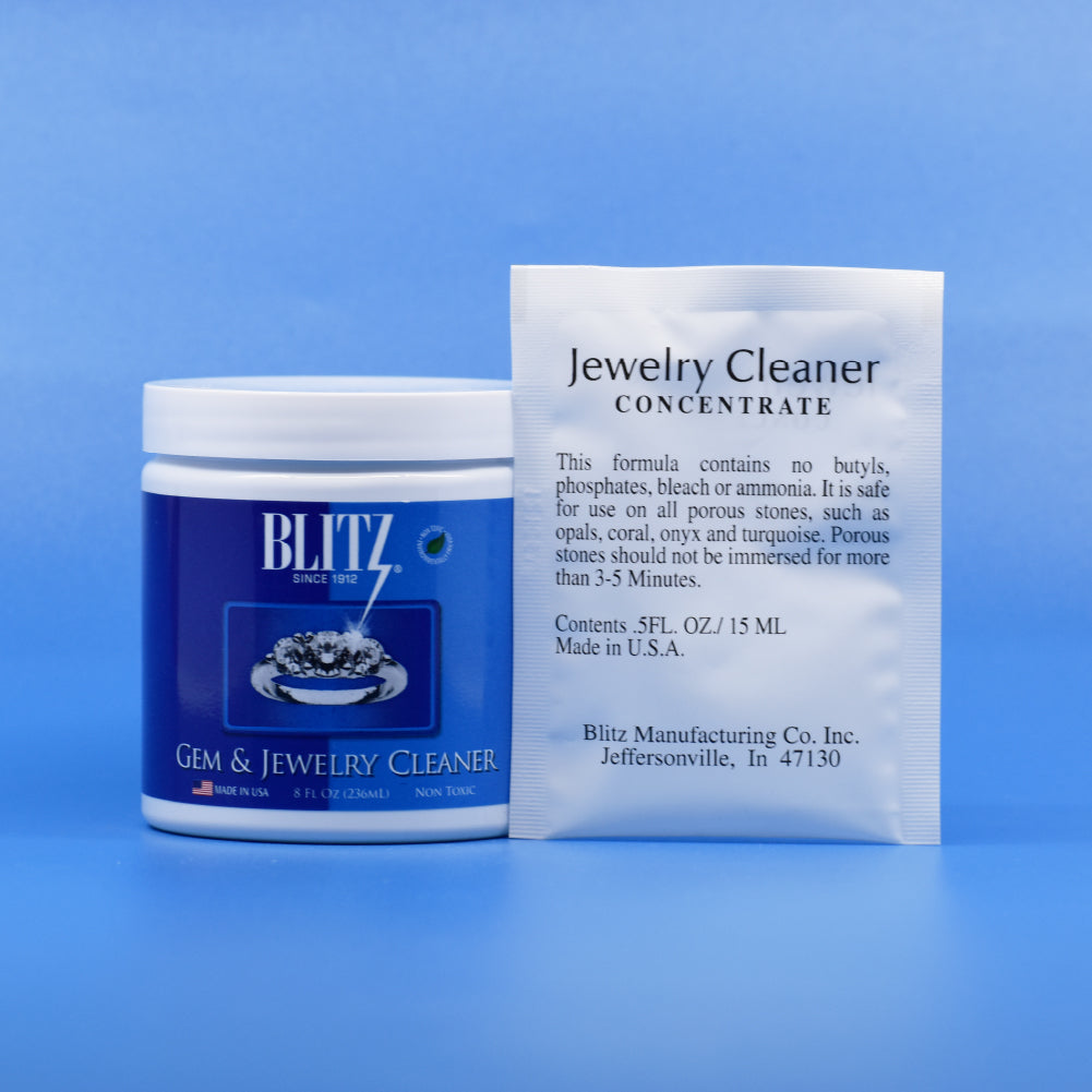 Blitz Gem & Jewelry Cleaner with Concentrate Packet – Blitz ...