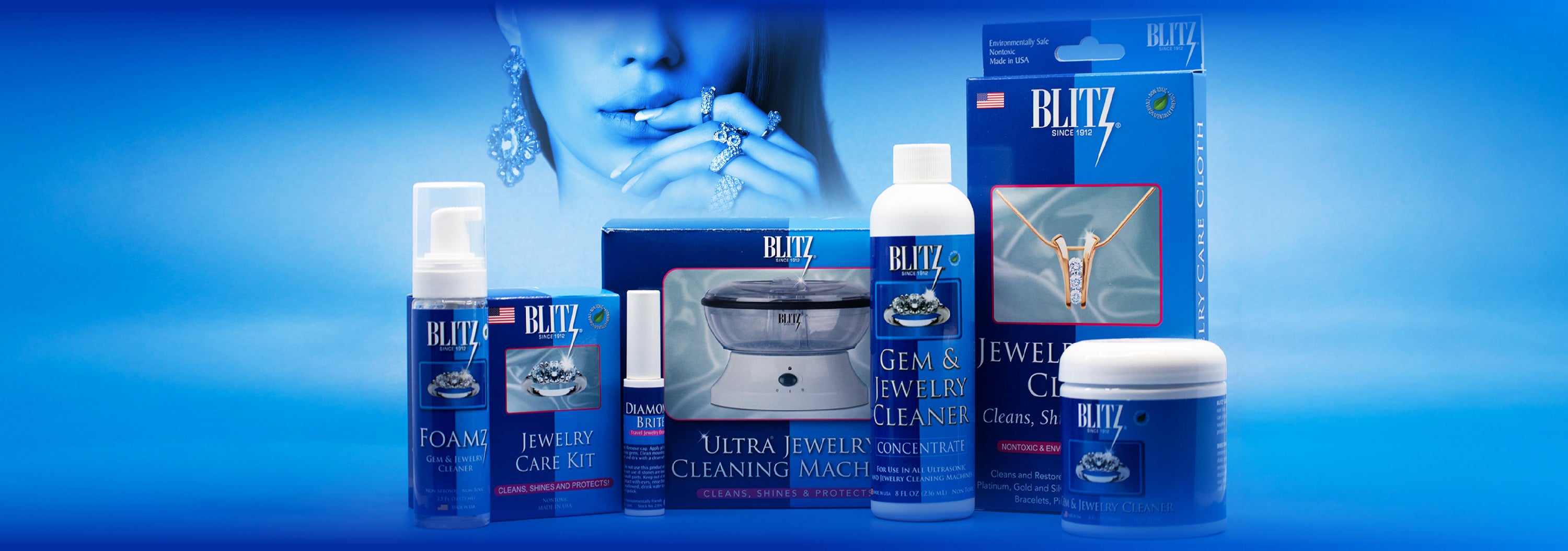 Blitz Non-Toxic Jewelry and Metal Cleaners – Blitz Manufacturing Inc.
